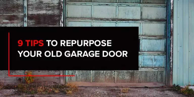 Repurpose Your Garage Door | BlackHawk Garage Door